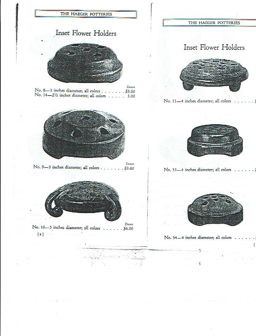 Peter Christensen's Ceramic Flower Frog Collection